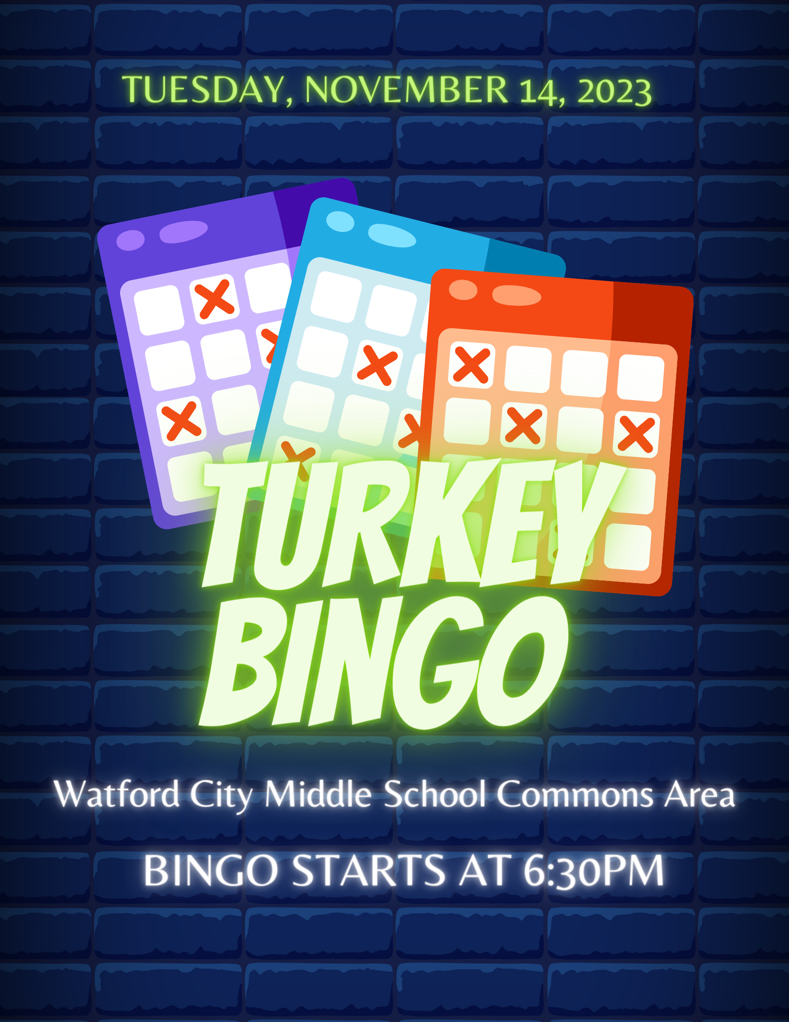 Turkey Bingo - Watford City Chamber